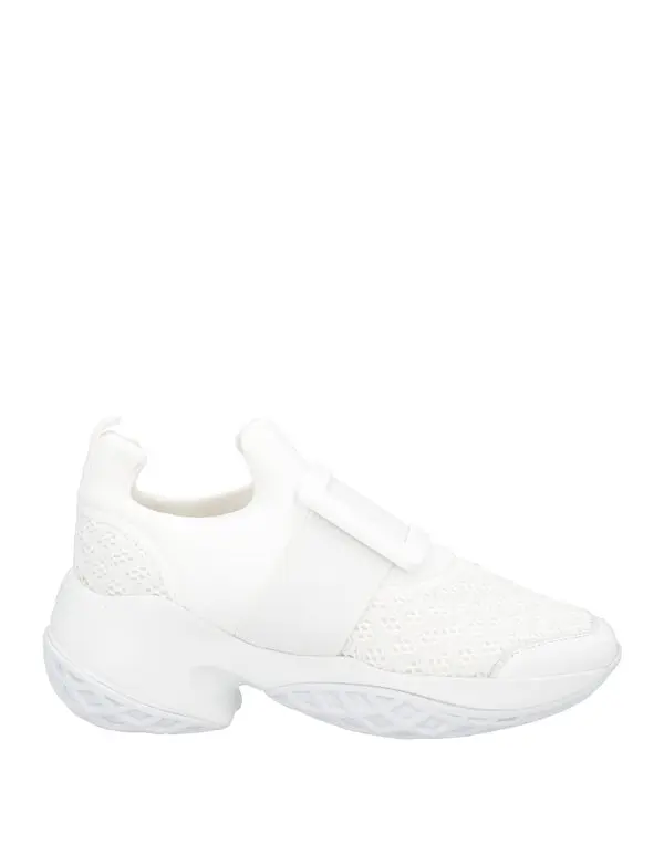 ROGER VIVIER Sneakers With Logo - White