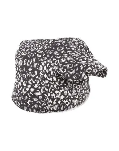 LU ★ Leopard-print Beanie - Black