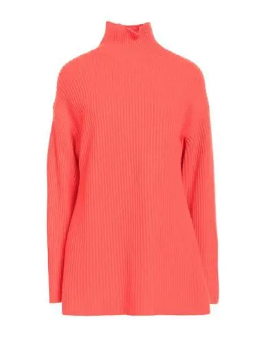 JUCCA Turtleneck Knit Top - Tomato Red