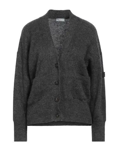 Brunello Cucinelli Cardigan Size Mohair Wool, Polyamide, Wool, Metallic Fiber, Ecobrass