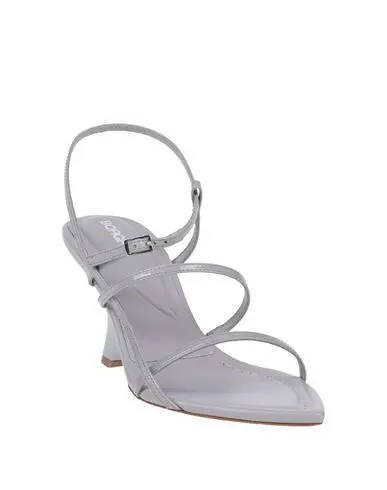 GIA BORGHINI Ankle Strap Sandals - Grey