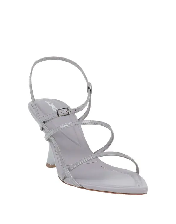 GIA BORGHINI Ankle Strap Sandals - Grey