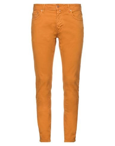 JACOB COHЁN Pants Rust Size Cotton, Elastane