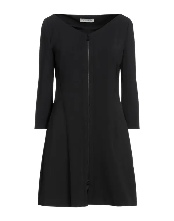 TRUSSARDI Mini Trapeze Dress - Black