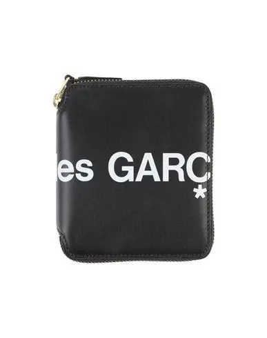 Comme Des Garçons Wallet Leather, Bovine Leather - Black