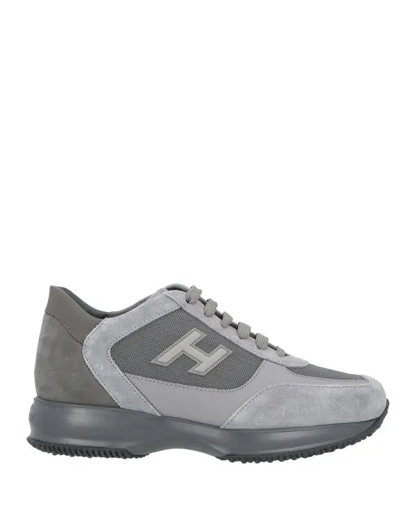 Hogan Sneakers Size Soft Leather, Textile Fibers