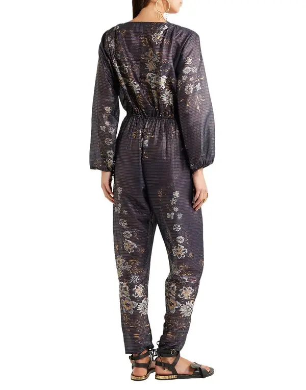 Chloé Floral-print Jumpsuit
