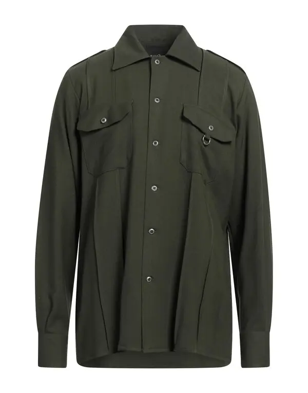 John Richmond Shirt Size Viscose, Wool, Elastane - Green