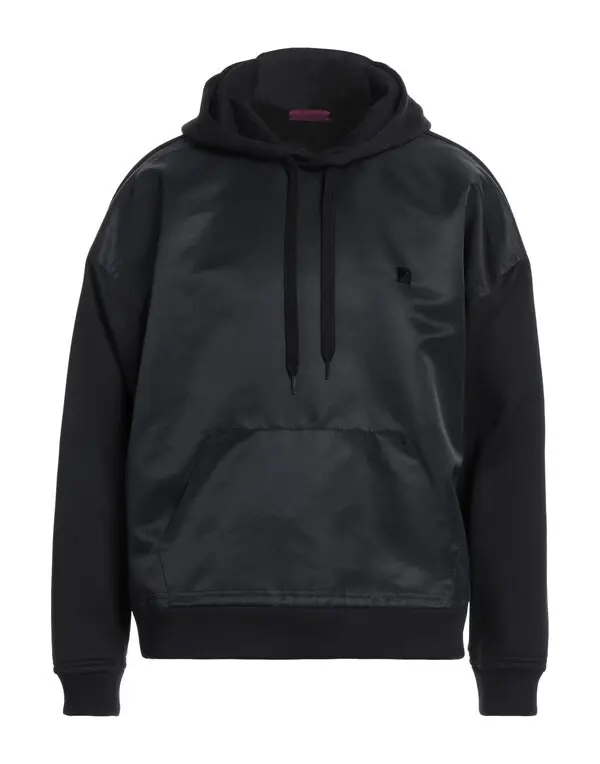 Valentino Garavani Cotton And Polyamide Hooded Sweatshirt