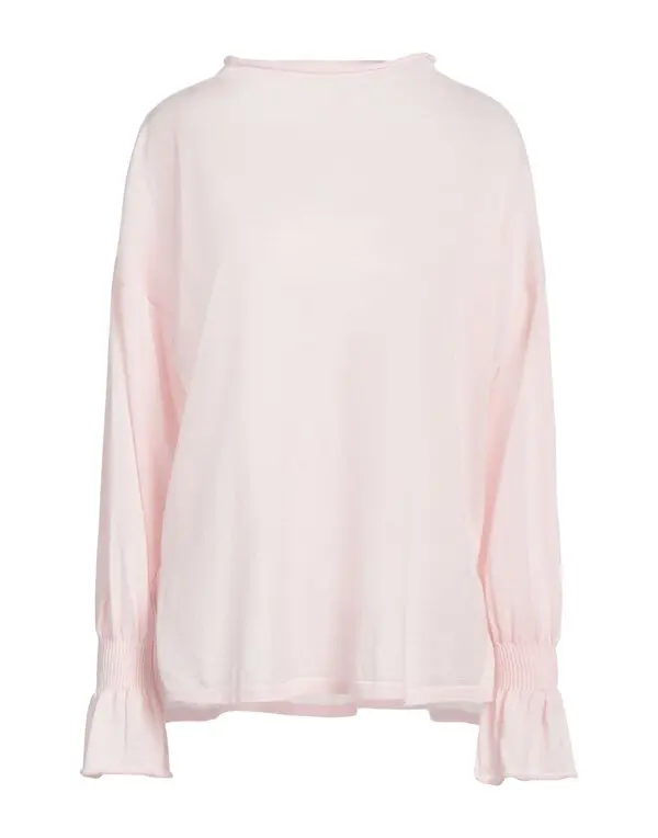 Wolford Turtleneck Light Cashmere Top - Pink