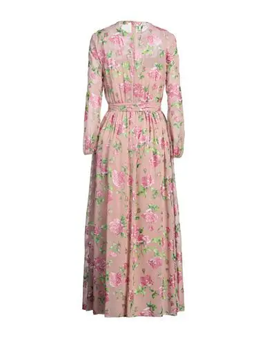 Red Valentino Floral-print Maxi Dress - Pink