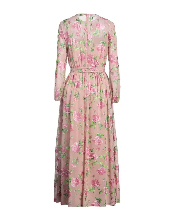Red Valentino Floral-print Maxi Dress - Pink