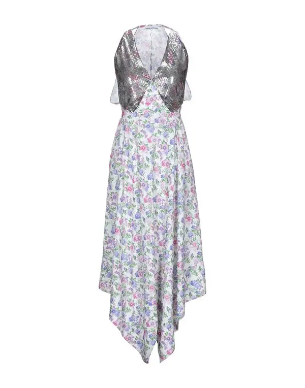 Rabanne Midi Floral-print Dress