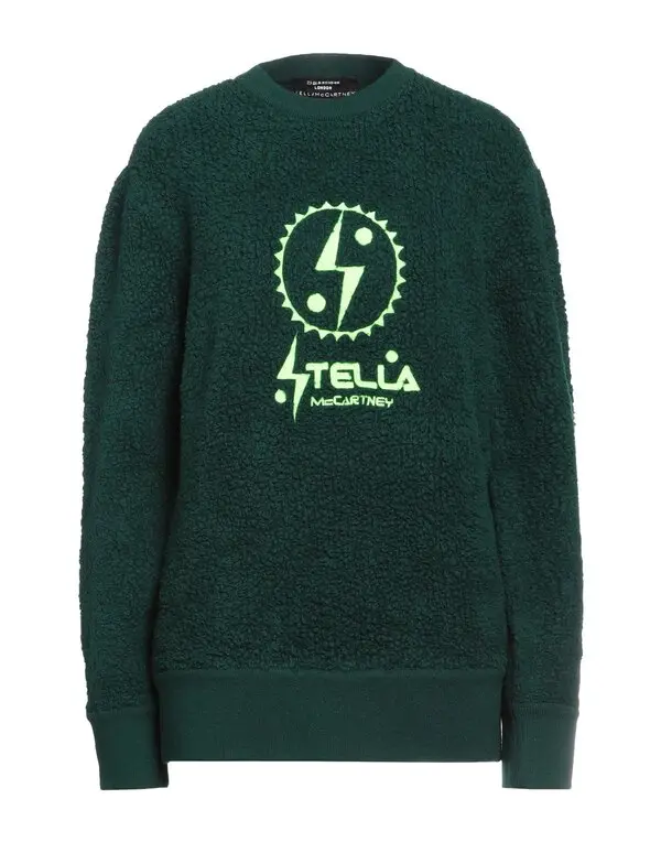 Stella McCartney Sweatshirt Dark Size Wool, Polyamide, Elastane, Polyester