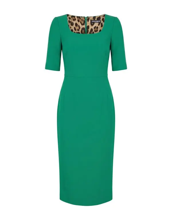 Dolce & Gabbana Viscose Blend Midi Dress - Green