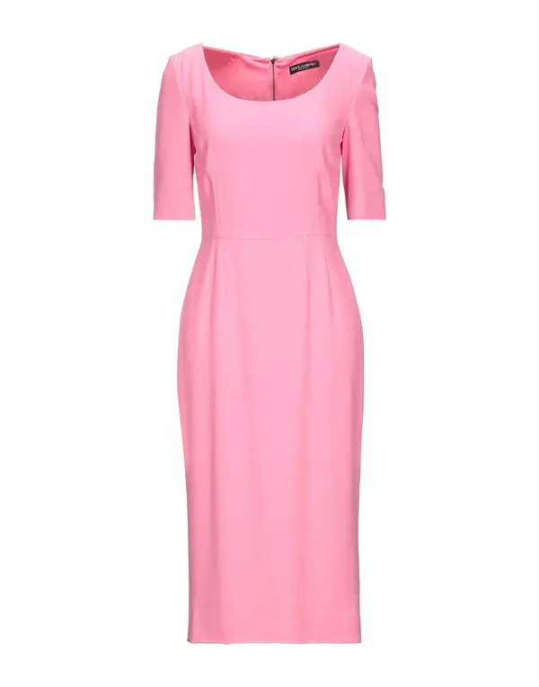 Dolce & Gabbana Viscose Blend Midi Dress