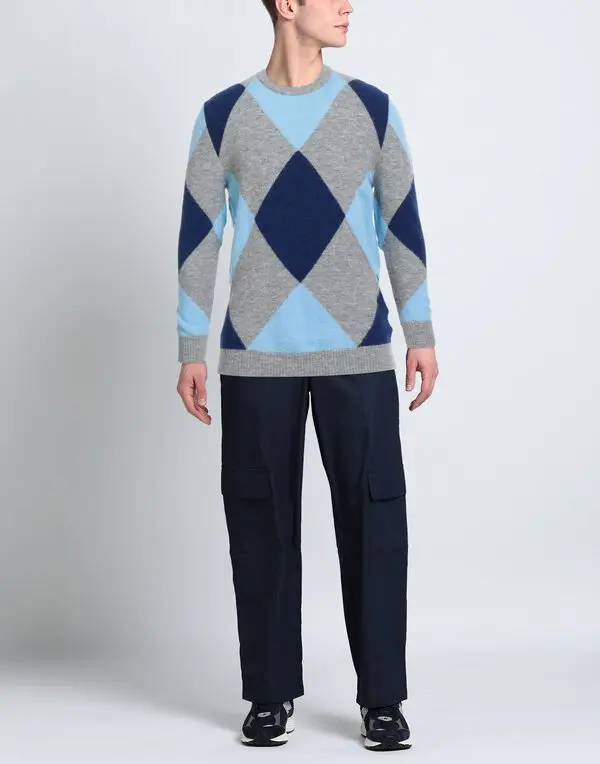MASQ 39 Knit Mélange Sweater - Grey