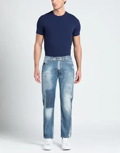 John Richmond Cotton And Elastane Jeans