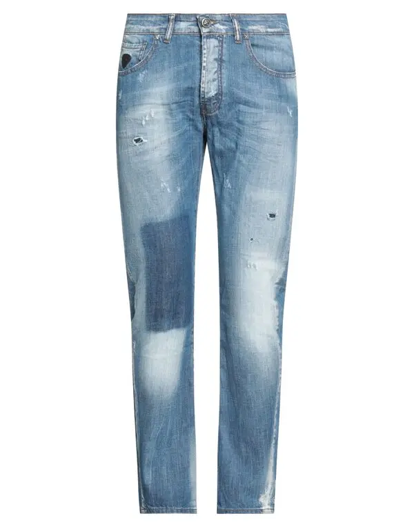 John Richmond Cotton And Elastane Jeans