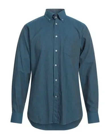 Paul & Shark Shirt Deep Teal Size Cotton - Blue