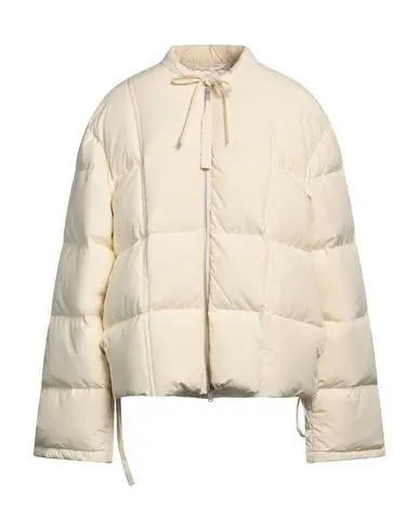JIL SANDER Quilted Polyester Puffer Jacket - White