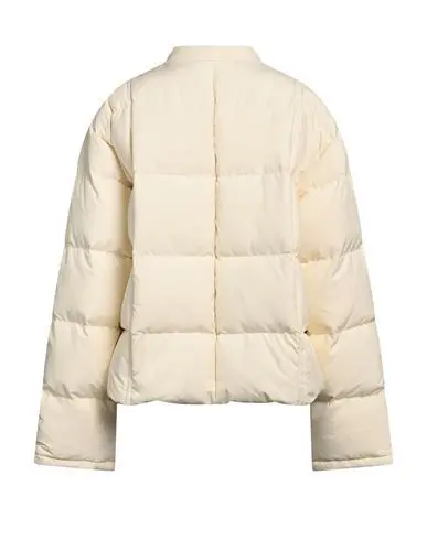 JIL SANDER Quilted Polyester Puffer Jacket - White
