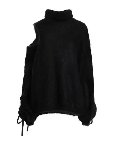 ANDREĀDAMO Turtleneck Top - Black
