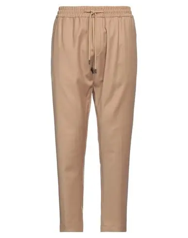 DONDUP Tapered Virgin Wool-blend Pants - Beige