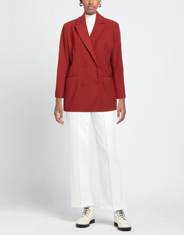 Chiara Boni La Petite Robe Double-breasted Jacket - Red