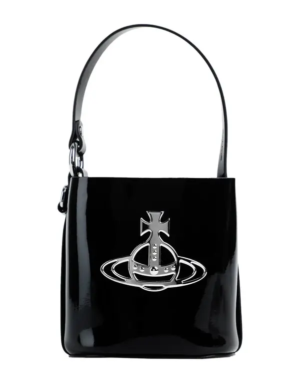 VIVIENNE WESTWOOD Leather Bucket Bag