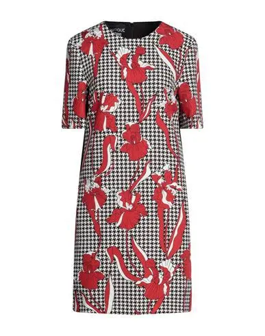 Moschino Floral Houndstooth Mini Dress