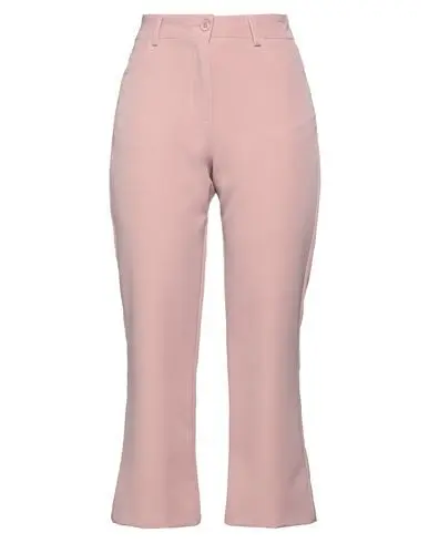 SOALLURE Flared Trousers - Antique Rose