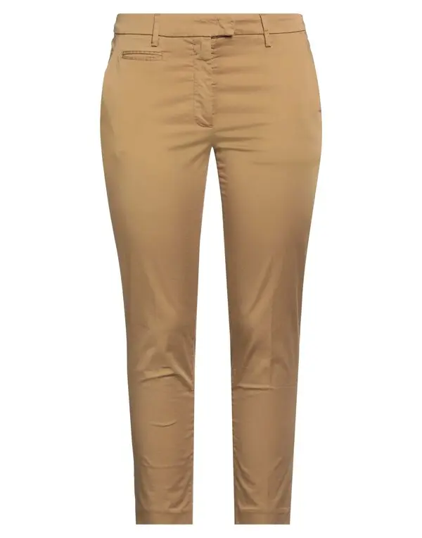 DONDUP Tapered Cropped Pants - Brown