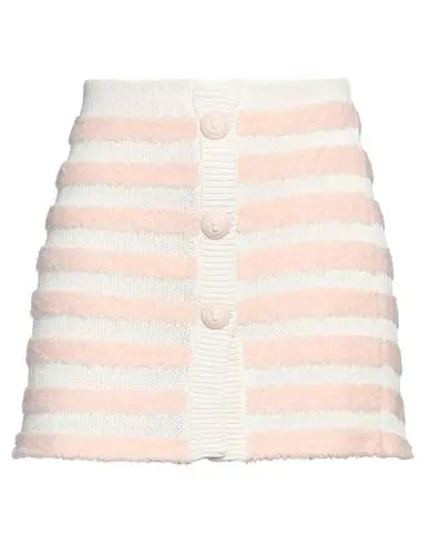 Balmain Mini Skirt In Virgin Wool Blend