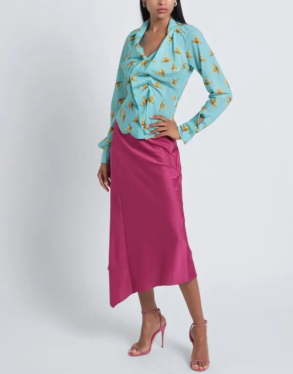 VIVIENNE WESTWOOD Crepe Printed Shirt