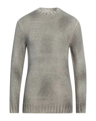 BELLWOOD Crew Neck Two-tone Sweater - Light Grey