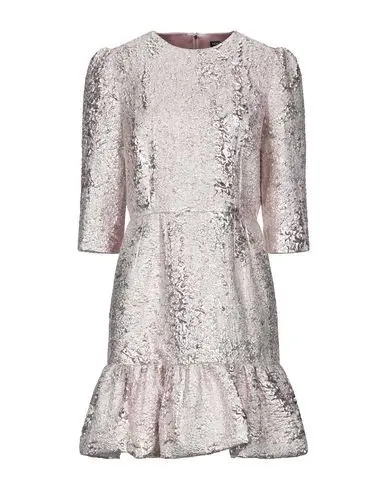 Dolce & Gabbana Mini Flared Dress - Pink