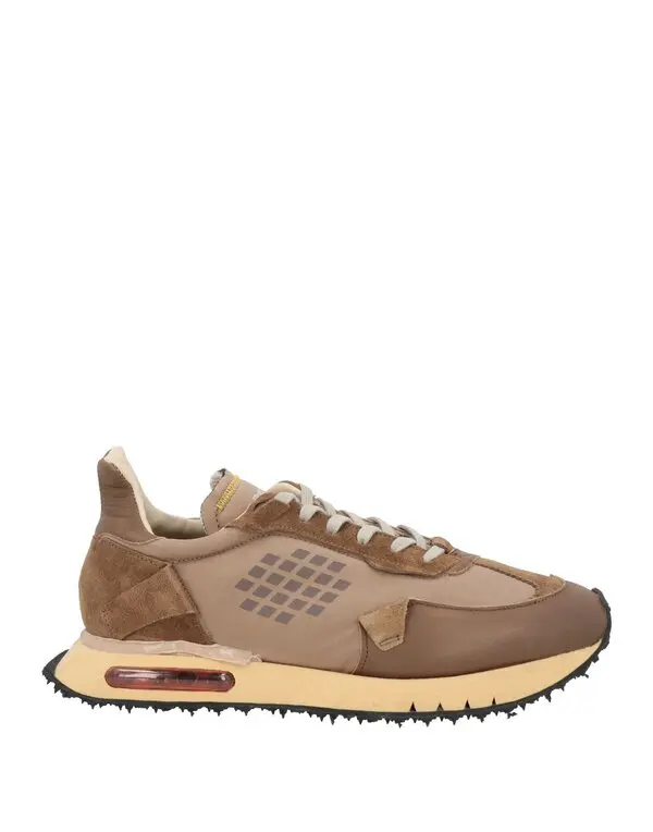 BEPOSITIVE Soft Leather Lace-up Sneakers