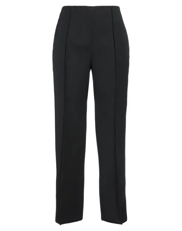JIL SANDER Sand Wool Trousers - Black
