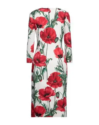 Dolce & Gabbana Midi Floral-print Dress