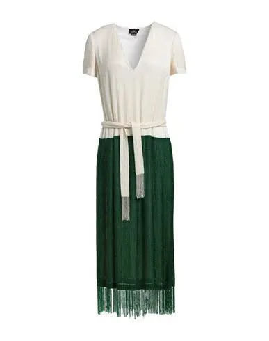 green emerald velvet dress Elisabetta Franchi