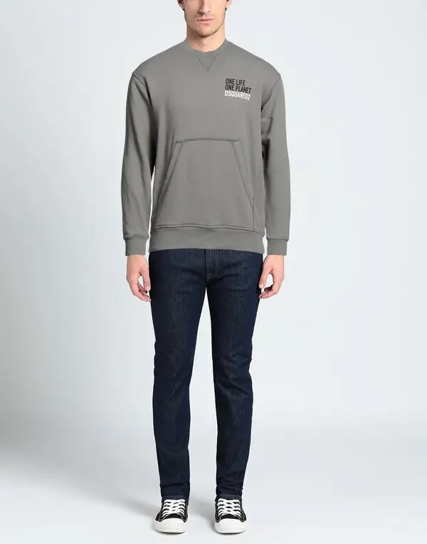 Dsquared2 Cotton-elastane Sweatshirt - Grey
