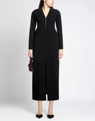 SEVENTY VENEZIA Midi Dress Size Viscose, Polyamide, Virgin Wool, Elastane