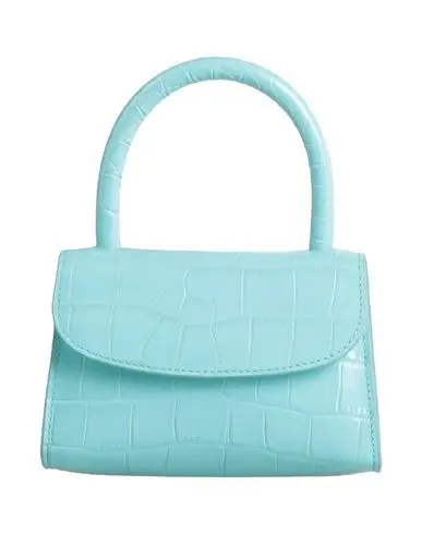 By Far Cow Leather Handbag - Blue