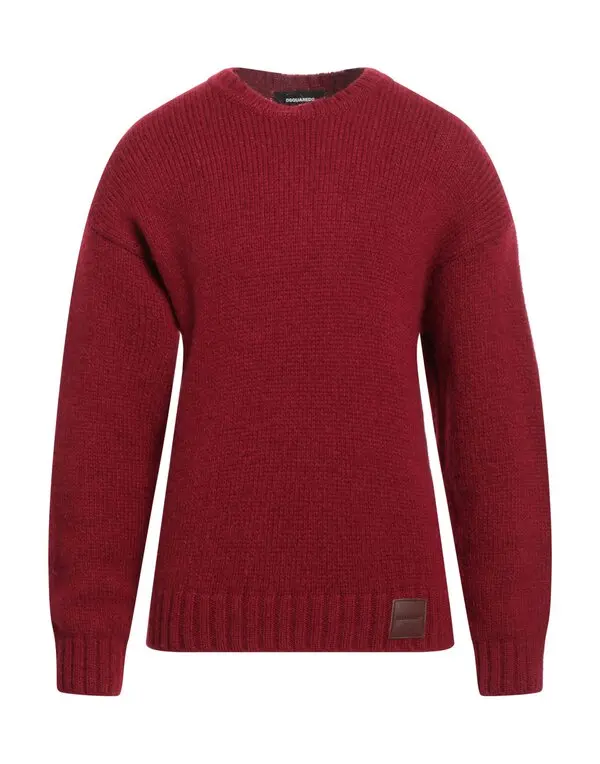 Dsquared2 Knitted Sweater - Burgundy