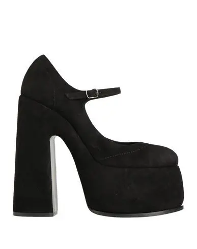 Casadei Mary Jane Pumps - Black