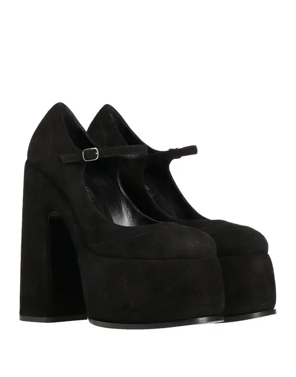 Casadei Mary Jane Pumps - Black