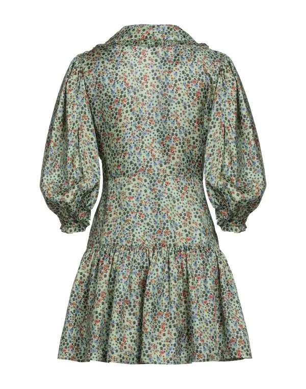 Sandro Mini Dress In Silk