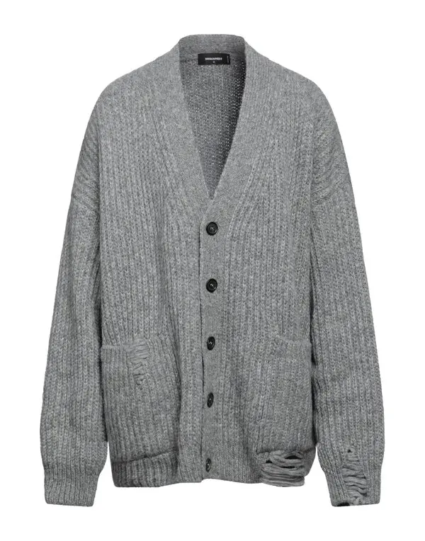 Dsquared2 Cardigan In Alpaca Wool Blend