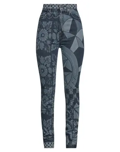 Dolce & Gabbana Floral-print Skinny Jeans